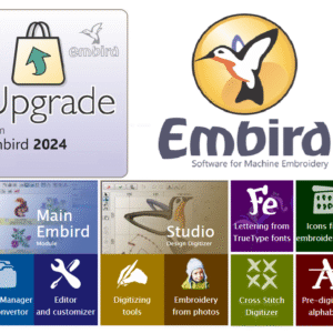 Embird 2017 em Português Completo - Wilcom Bordados